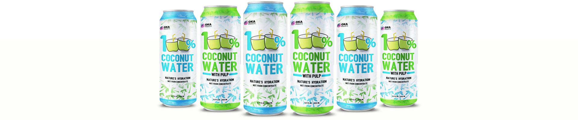 Oka Products | 100% Coconut Water